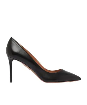 AQUAZZURA Pointed Toe High Heels - Black