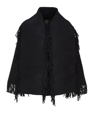TOTEME Fringed Scarf Jacket