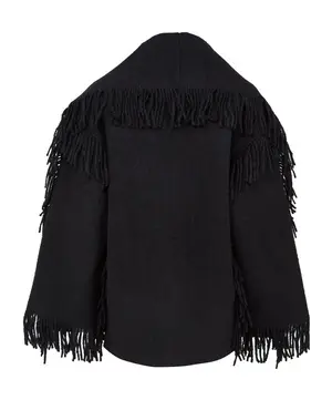 TOTEME Fringed Scarf Jacket