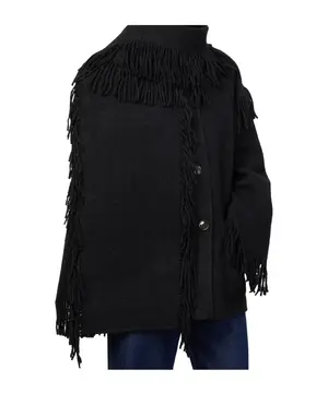 TOTEME Fringed Scarf Jacket