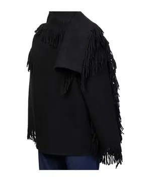 TOTEME Fringed Scarf Jacket