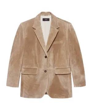 ARMA Benny Textured Suede Jacket