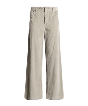 Max Mara Wide-leg Corduroy Trousers - Grey