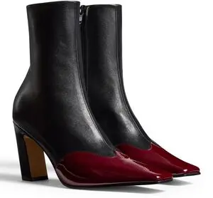 Khaite Pointed-toe Ankle Boots