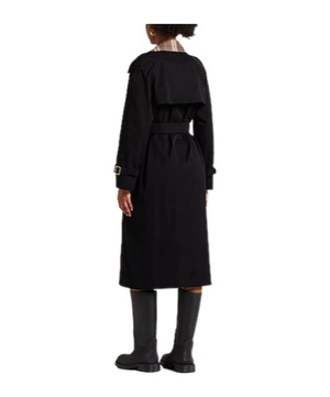 Burberry Long-sleeve Multicolor Trench Coat