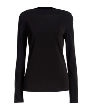 Max Mara Long Sleeve Jersey Boatneck T-shirt