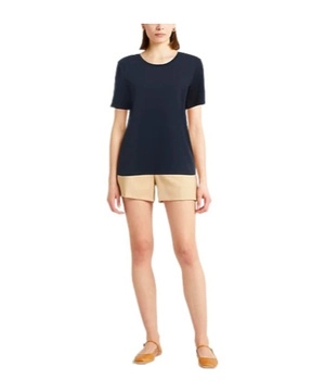 Max Mara Minimalist Solid Short-sleeve T-shirt