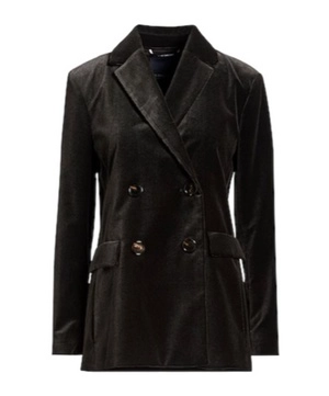 Max Mara Double-breasted Corduroy Blazer
