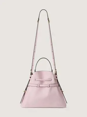 Givenchy Small Voyou Bucket Bag In Shiny Leather