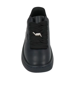 Burberry Leather Lace-up Low-top Sneakers