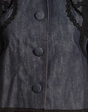 Dolce & Gabbana Dark Denim Top