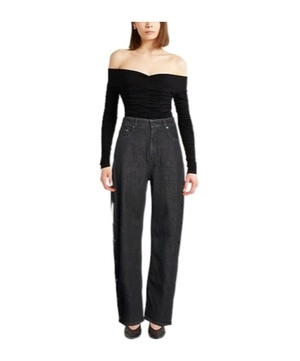 Sportmax Wide-leg Denim Trousers