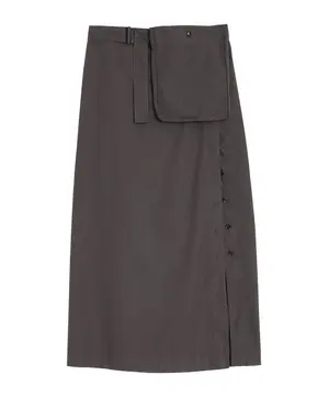 LEMAIRE Buttoned Long Skirt