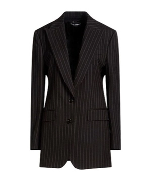 Dolce & Gabbana Wool Suit Jacket - Black