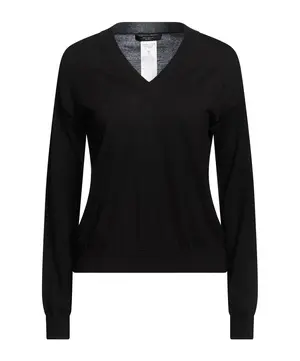 Max Mara Solid Color Jumpers - Black