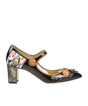 Dolce & Gabbana Embellished Mary Jane Pumps