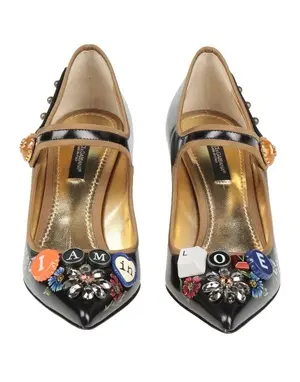 Dolce & Gabbana Embellished Mary Jane Pumps