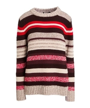 Max Mara Striped Wool Knitted Sweater