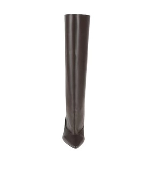 Jacquemus Minimalist Pointed Leather Boots - Black