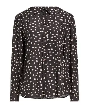 Dolce & Gabbana Polka Dot Long-sleeve Shirt - Black