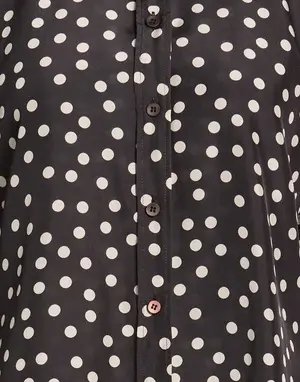 Dolce & Gabbana Polka Dot Long-sleeve Shirt
