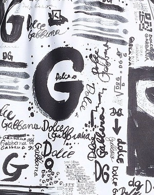 Dolce & Gabbana Flared Skirt With Logo Print