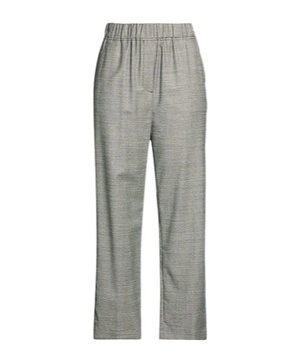 Max Mara Houndstooth Flannel Straight-leg Trousers