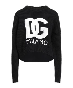 Dolce & Gabbana Two-tone Wool Knit Sweater