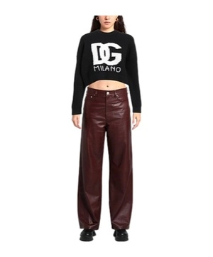 Dolce & Gabbana Two-tone Wool Knit Sweater