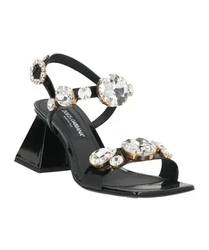 Dolce & Gabbana Embellished Crystal Sandals