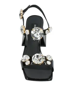 Dolce & Gabbana Embellished Crystal Sandals
