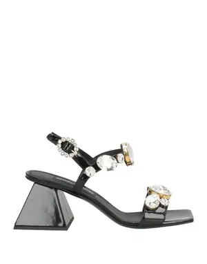 Dolce & Gabbana Embellished Crystal Sandals