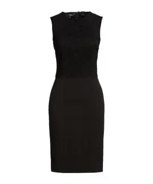 Dolce & Gabbana Sleeveless Lace Jacquard Dress