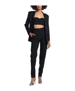 Jacquemus Tailored Cool Wool Trousers With Zip Cuffs