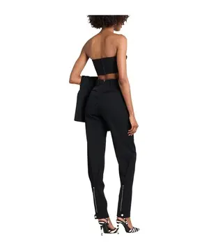 Jacquemus Tailored Cool Wool Trousers With Zip Cuffs