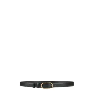 Dolce & Gabbana Leather Belt With Buckle Fastening