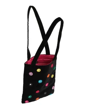Dolce & Gabbana Velvet Appliqué Handbag