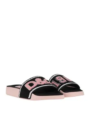 Dolce & Gabbana Bouclé Fabric Inner Slides