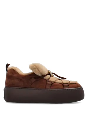 ROGER VIVIER Suede Platform Shoes