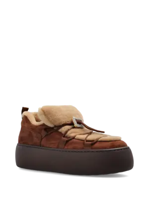 ROGER VIVIER Suede Platform Shoes
