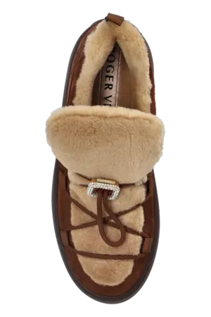 ROGER VIVIER Suede Platform Shoes