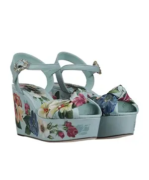 Dolce & Gabbana Minimalist Floral Sandals