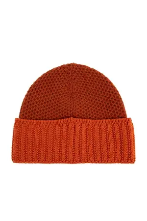 Moschino Patch Knitted Hat