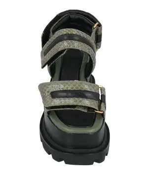Tory Burch Snake Print One-strap Sandals