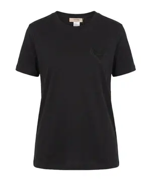 TWINSET Heart-appliqué Short-sleeve T-shirt - Black