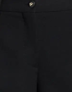 Dolce & Gabbana Wool Crepe Wide-leg Trousers