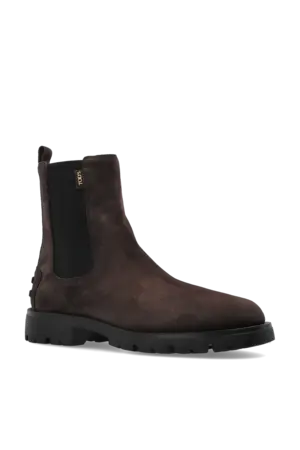 TOD'S Suede Chelsea Boots