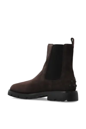 TOD'S Suede Chelsea Boots