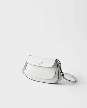 Prada Cleo Brushed Leather Shoulder Bag