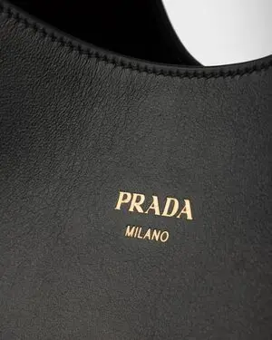 Prada Boogie Large Leather Bag